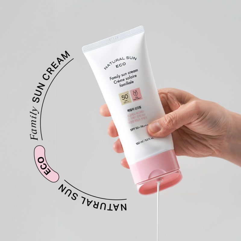 THEFACESHOP Natural Sun Eco Family Sun Cream SPF50+ PA+++ - THEFACESHOP ...